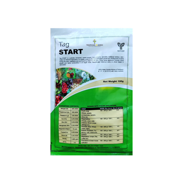 TAG START | Tropical Agro