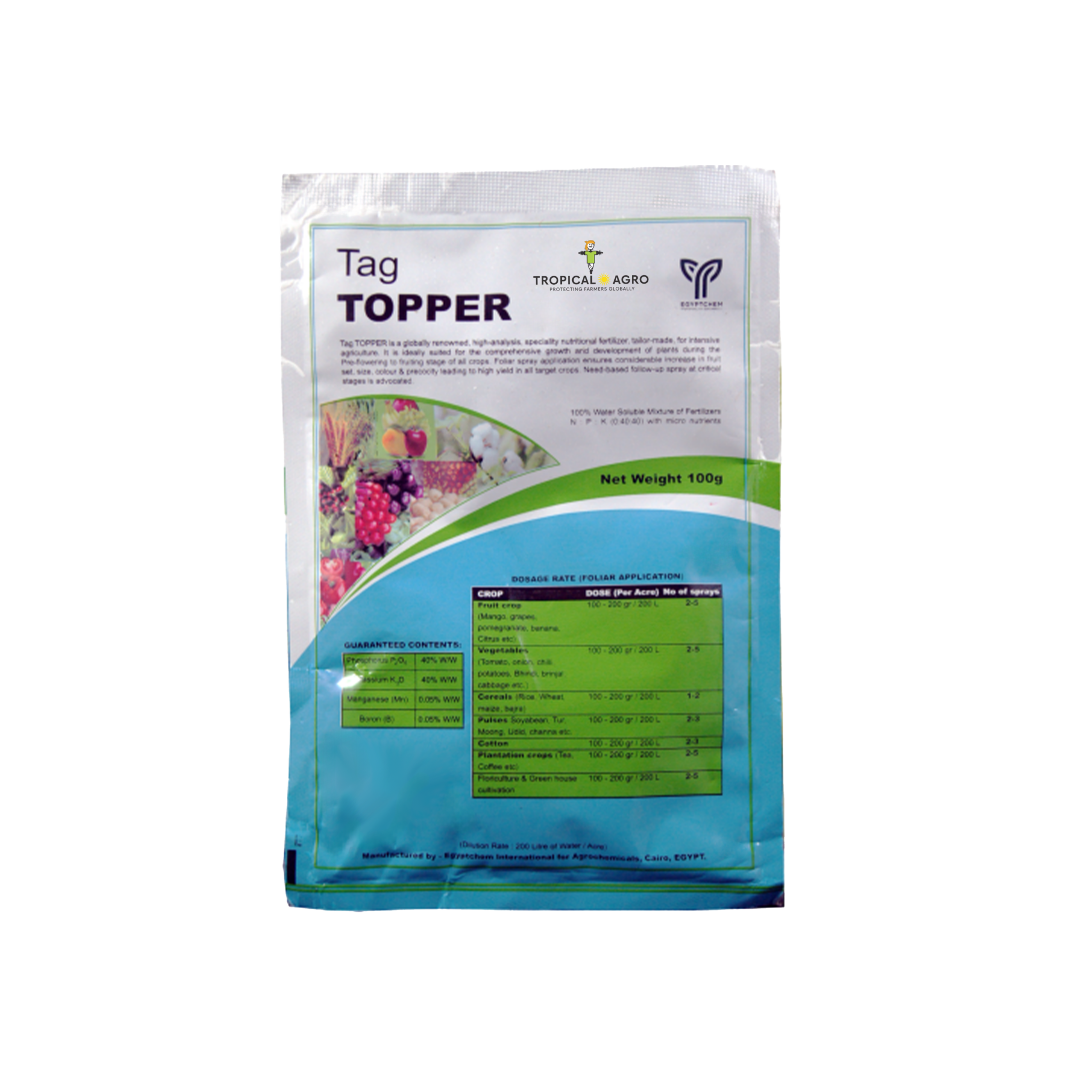 TAG TOPPER | Tropical Agro